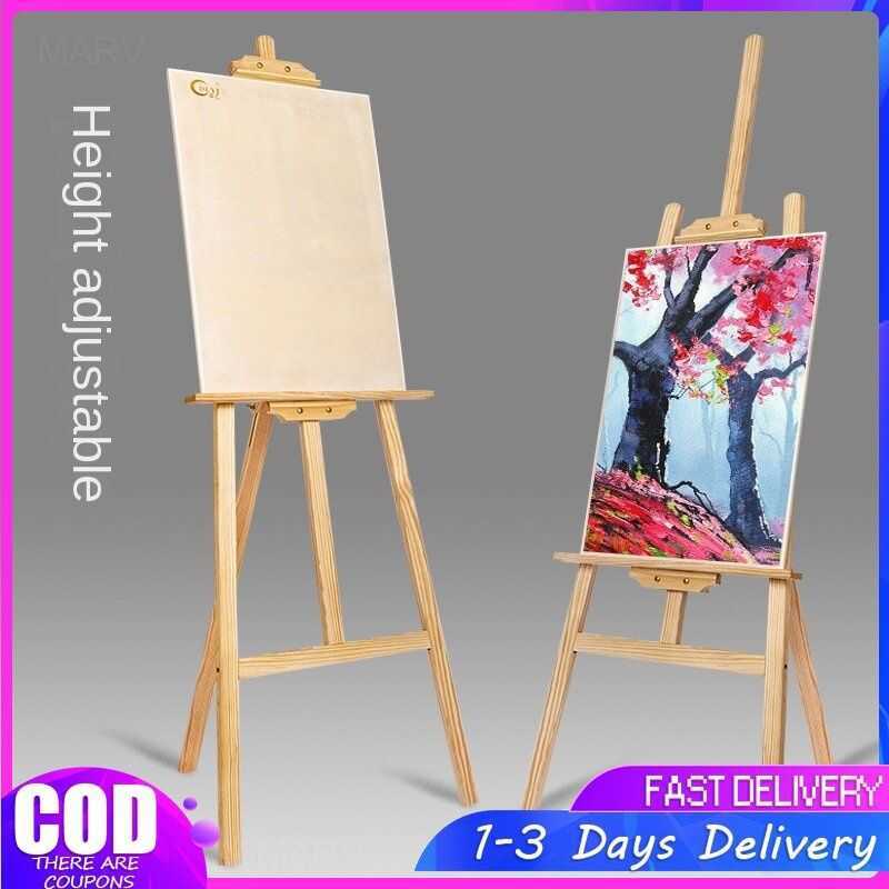 Wooden Easel Art Student Children's Solid Wood Drawing Board Sketch ...