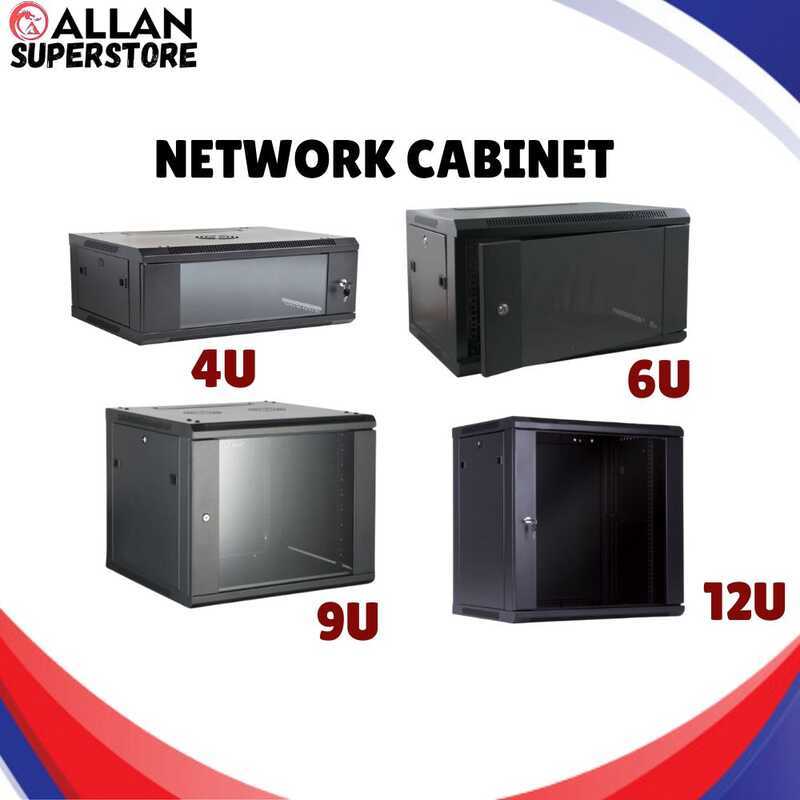 Allan Superstore Network Cabinet 4U | 6U 9U |12U Data CCTV Wallmounted ...