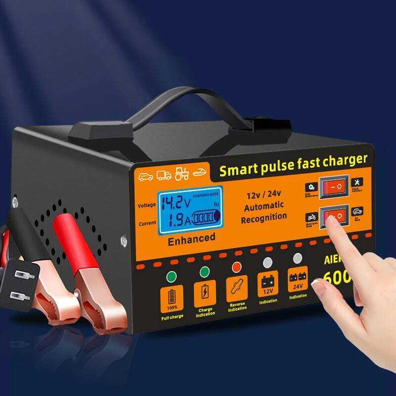 Battery Car Charger battery tender V and V Fully Automatic Smart Car ...