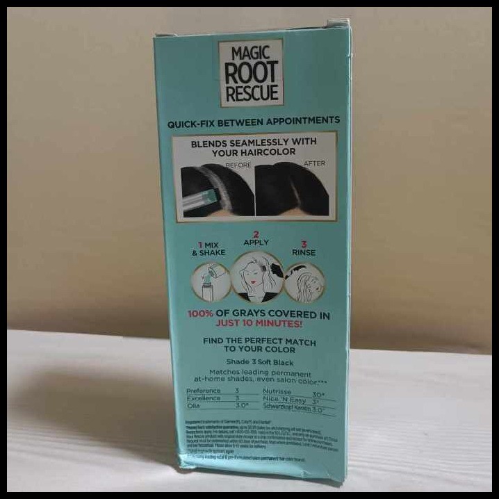 Loreal Paris Magic Root Rescue 10 Minute Permanent Hair Coloring Kit ...