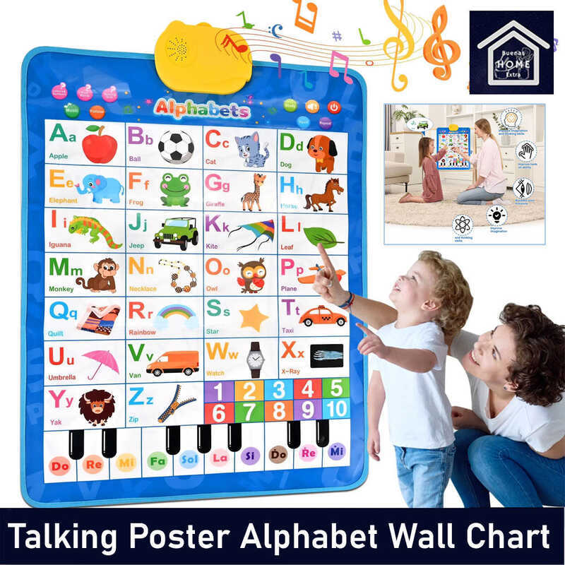Buenas Talking Poster Electronic Interactives Alphabet Wall Chart Best ...