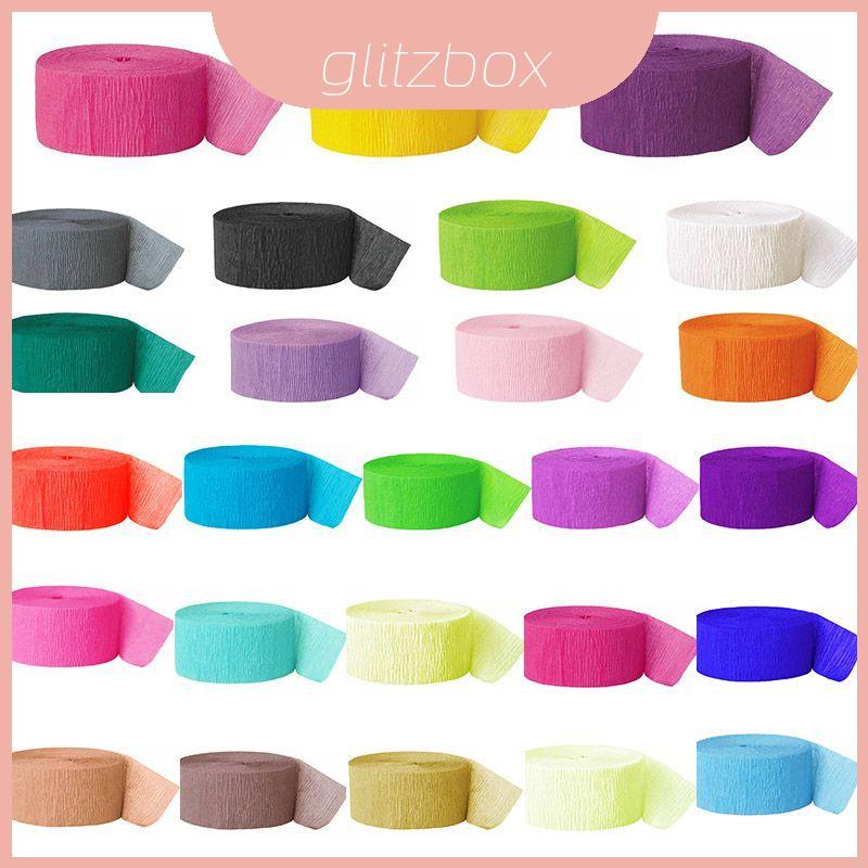 Eye-catching Crepe 82ft Paper Roll For Crafting Stunning Party ...