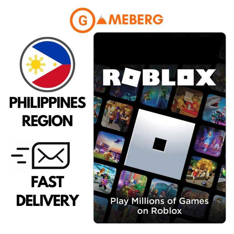 Roblox 500 1000 / 2200 Robux Gift Card Code D56 | Shopee Philippines