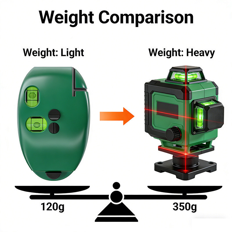 Infrared Laser Level Tool | 90° Mouse Type Vertical Horizontal Line ...