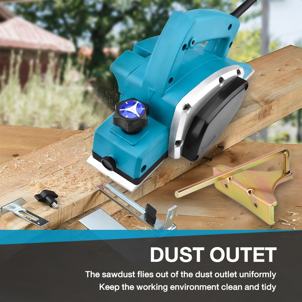 Original Electric Wood Planer for Woodworking 1400W Planer Power Tool ...