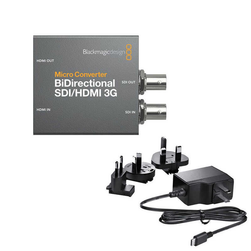 Design Blackmagic SDI / HDMI 3G Bi-Directional Video Micro Converter ...