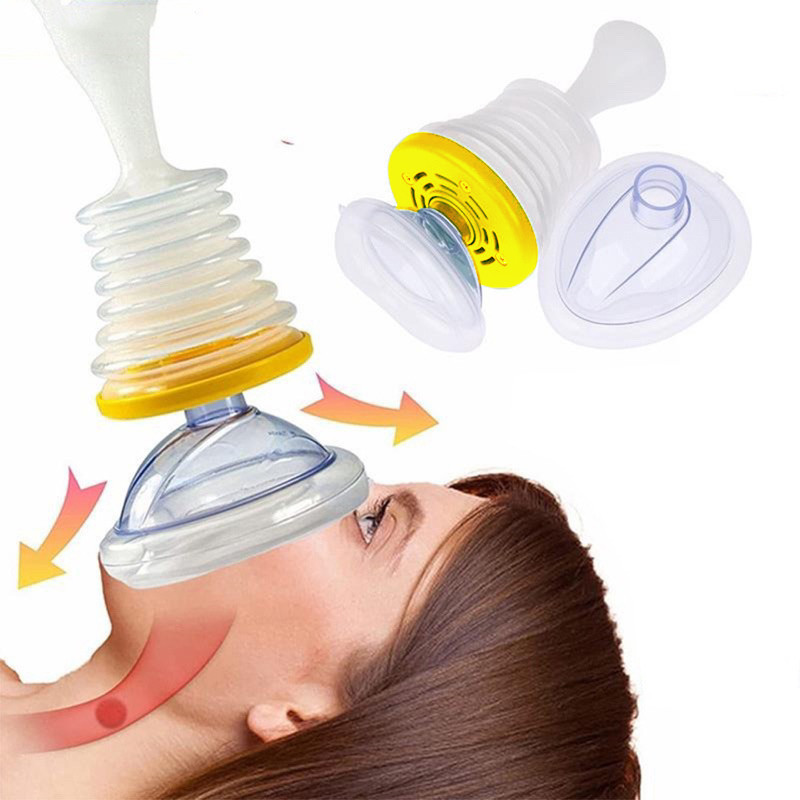 Breathing Mask Suitable For Aids Adults And Children. Food Choking Aid ...