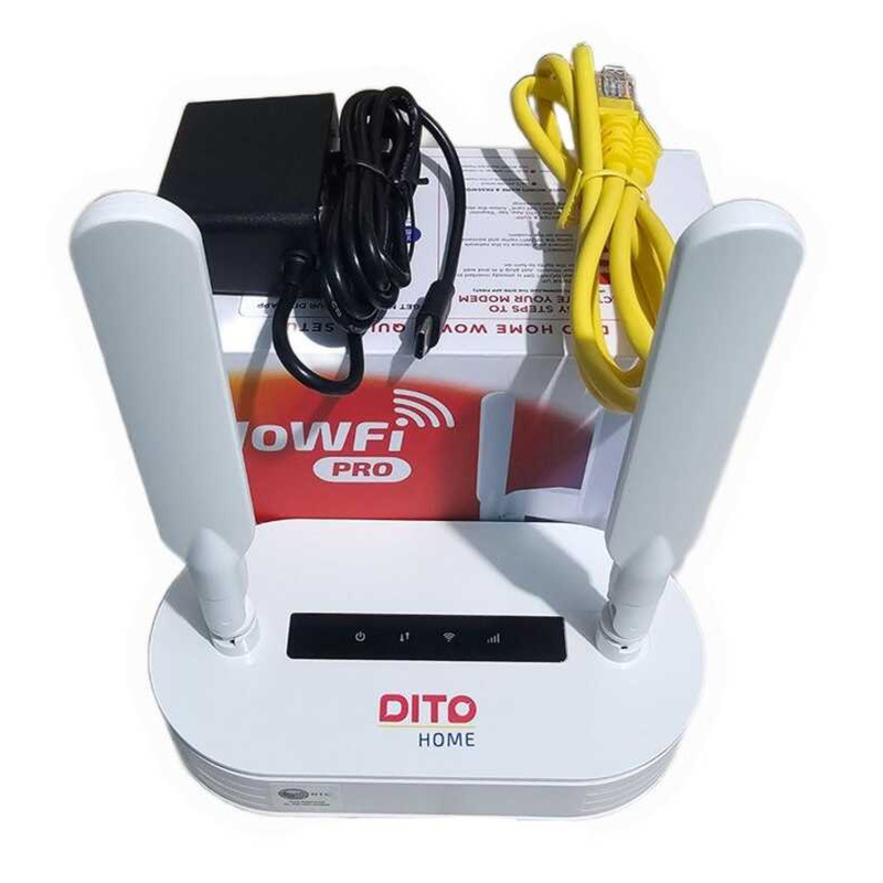 DITO HOME 5G WiFi Router - High-Speed 100MBPS Internet Access with ...