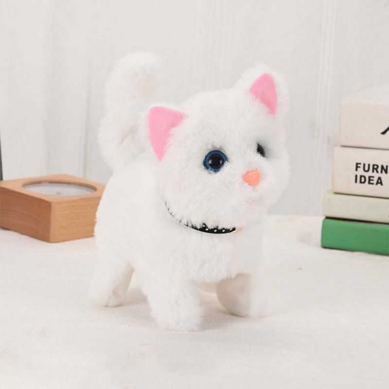 Kids Simulation Electric Shaking Plush Stuffed Animal Realistic ...