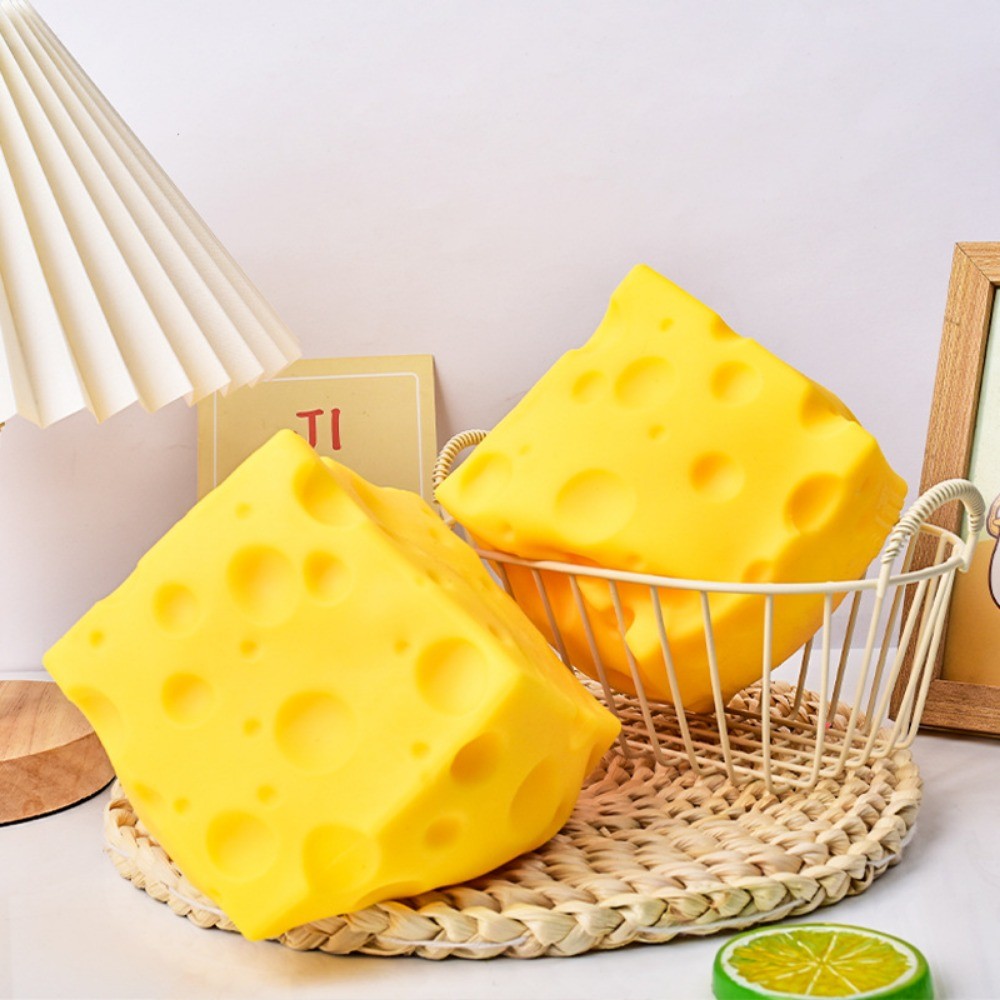 Squishy Simulated Super Big Cheese Fidget Toys Rising Antistress ...