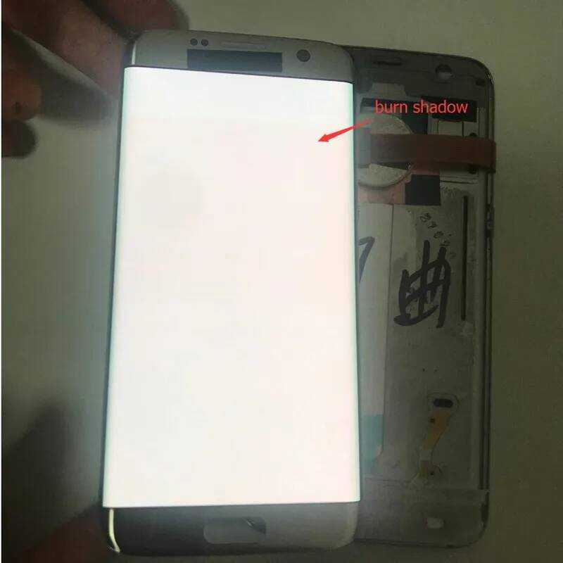 AMOLED SUPER With Frame For Galaxy Display S7 Edge G935f LCD Burn-In ...