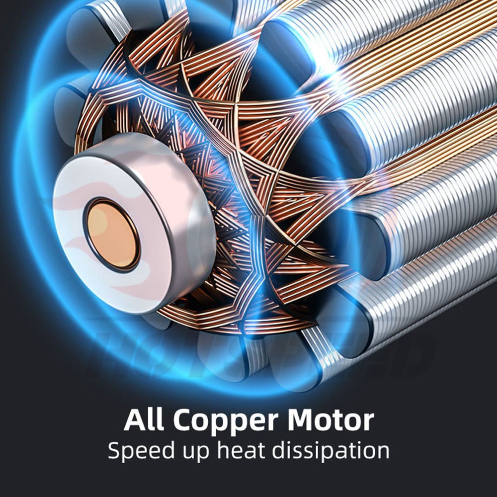 Portable 12V Car Tire Inflator with Heavy-Duty Mini Air Compressor for ...