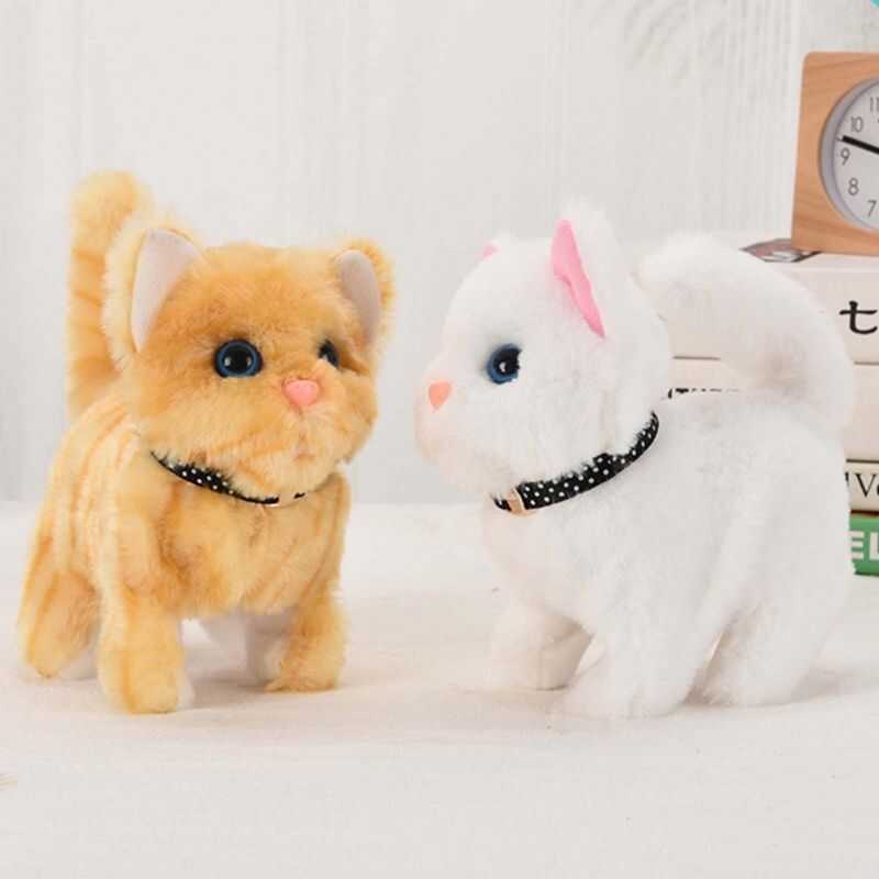 Kids Simulation Electric Shaking Plush Stuffed Animal Realistic ...