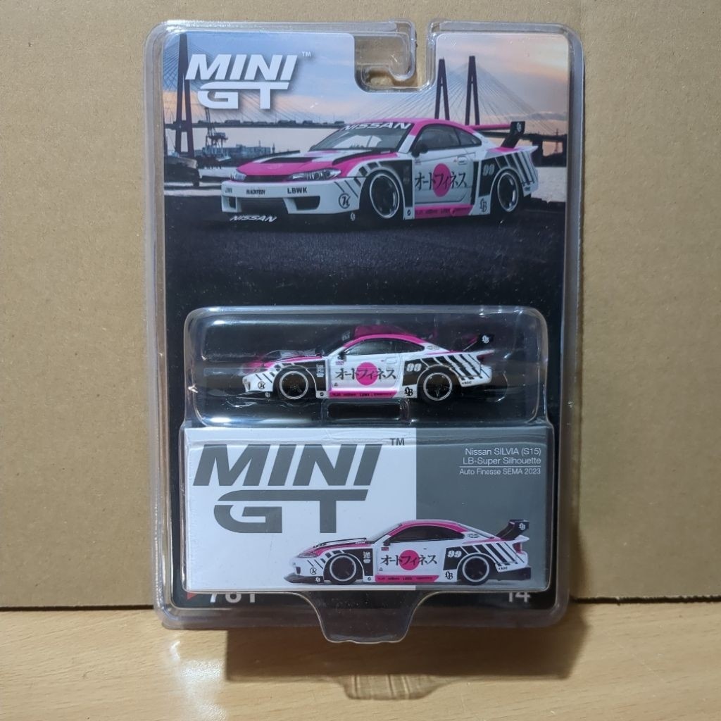 MINI GT Nissan Silvia (S15) LB - Super Silhouette Auto Finesse Sema ...