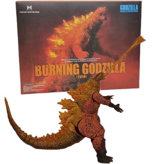 NECA2019 Red Lotus Godzilla Movie Version Burn Nuclear Explosion ...