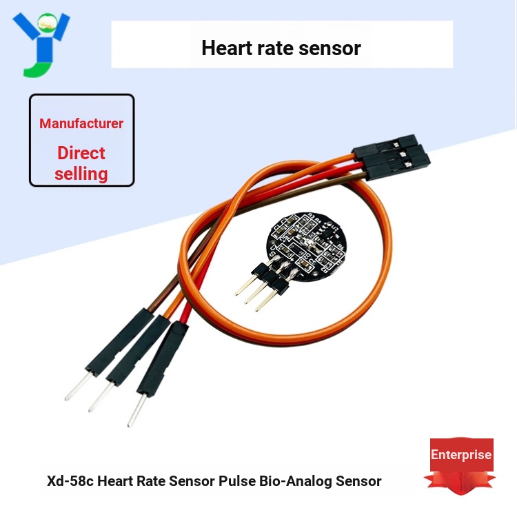 Pulse Heart Rate Sensor Xd 58c Pulsesensor Biological Simulator Shopee Philippines 4710