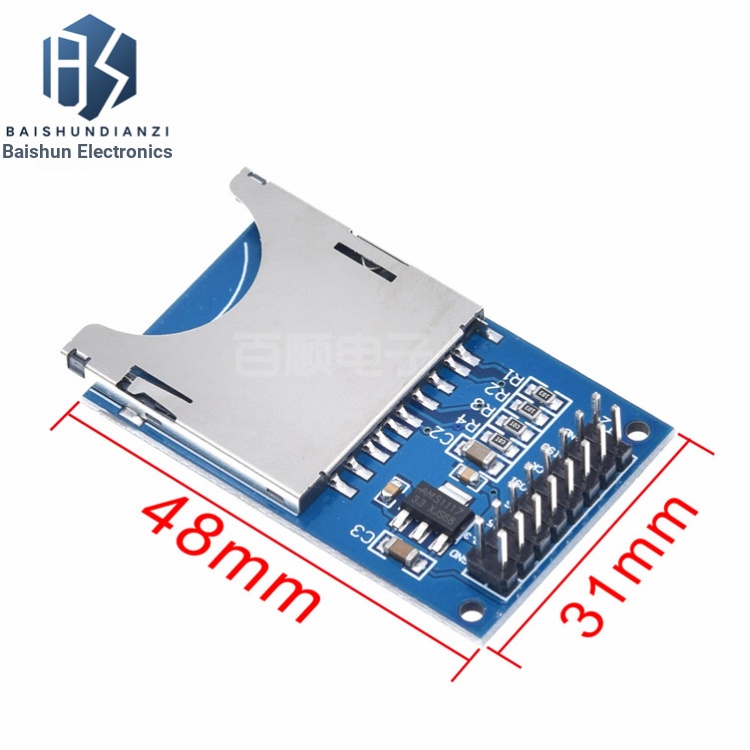 Sd Card Reading Module Spi Interface Microcontroller Shopee Philippines