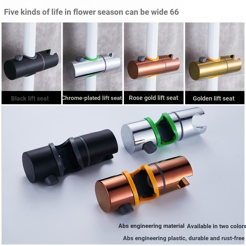Rain Sprinkler Head Base Shower Pipe Fittings Perforation-Free Bracket ...