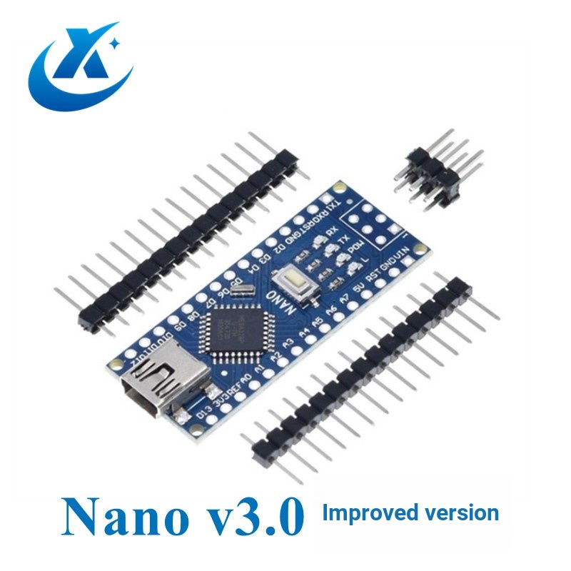 [xinchuangxin Electronics] Arduino Nano V3 0 Atmega328p Improved Version Soldered Pin Header