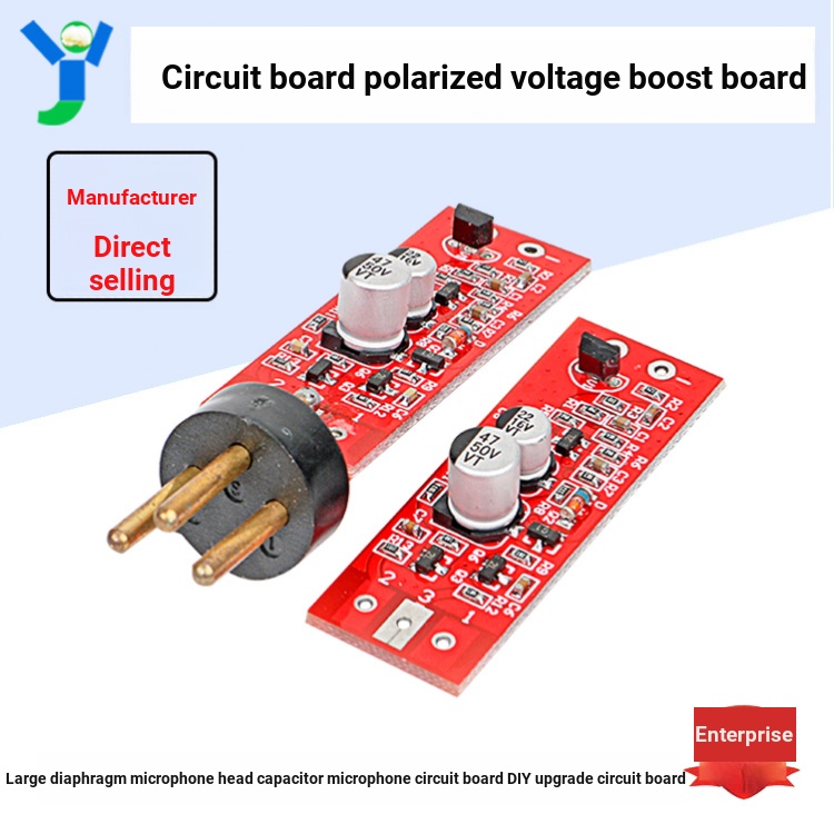 Large Diaphragm Baby Bottle Condenser Microphone Recording Module DIY ...