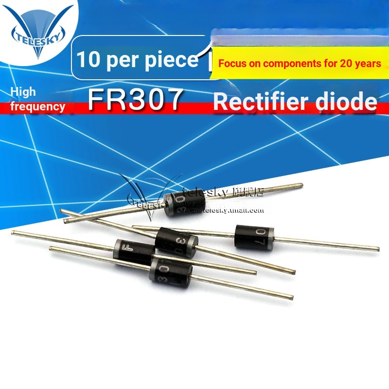 High Frequency FR307 Quick Restore Rectification Diode (10 Pcs ...