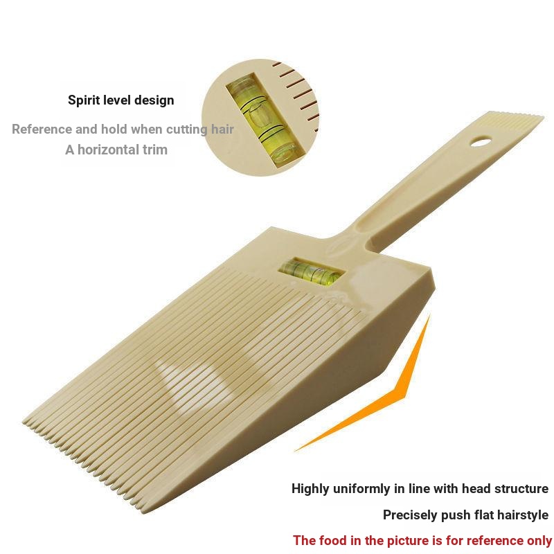 New Barber Shop Men's Hairdressing Thickened Flat Comb Old-Fashioned ...