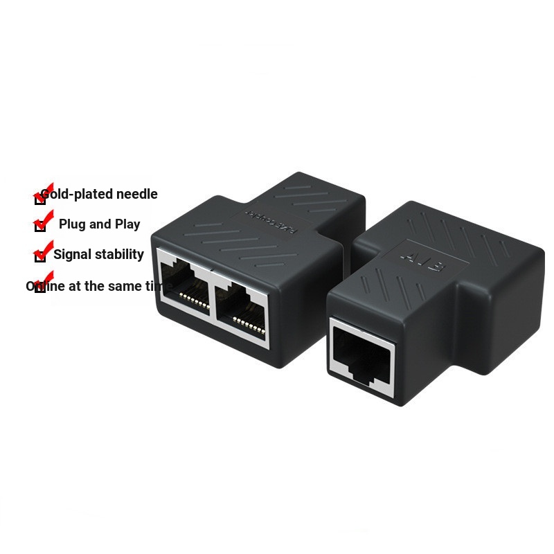 Network Splitter Cable One Point Two Meanwhile Internet Simultaneously ...