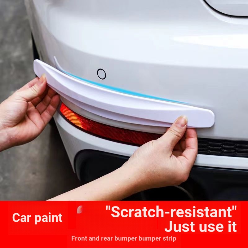 Upgraded Car Bumper Anti-Collision Strip Anti-Scratch Widened Rear Tail ...