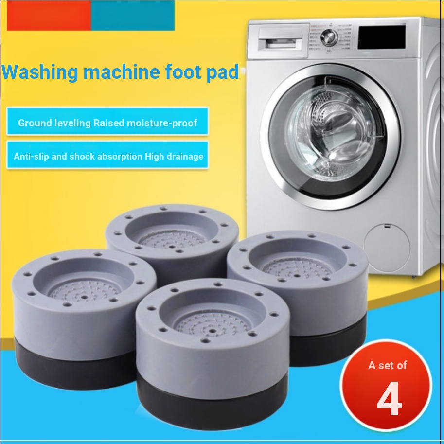 Furniture Heightening Foot Mat Round Washing Machine Table Leg Cabinet ...