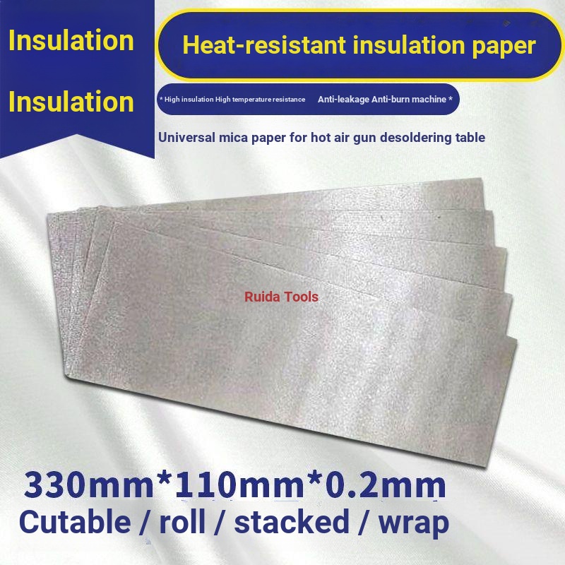 High Temperature Resistant Mica Paper Insulation Roll Sheet Hot Air Gun ...