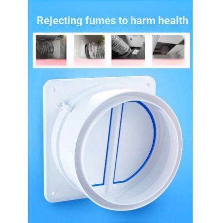 Ready Stock Submarine Check Valve Range Hood Fire Pipe Check Valve ...