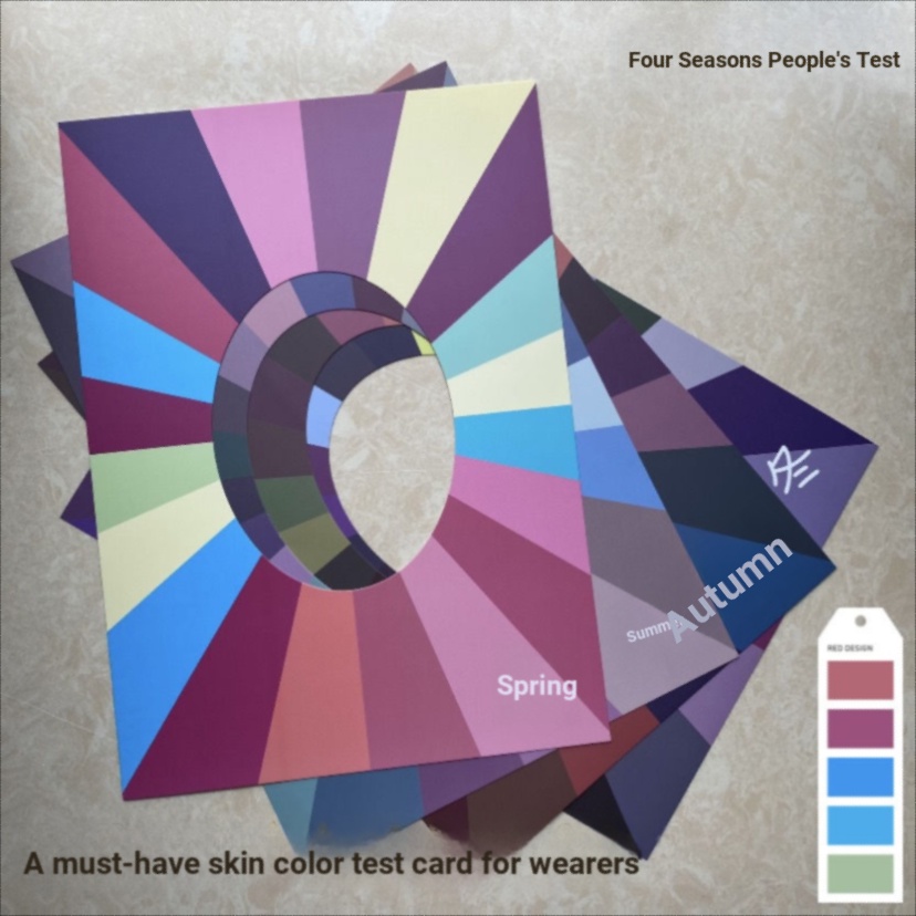 Facial Matching Color Test Card | Shopee Philippines