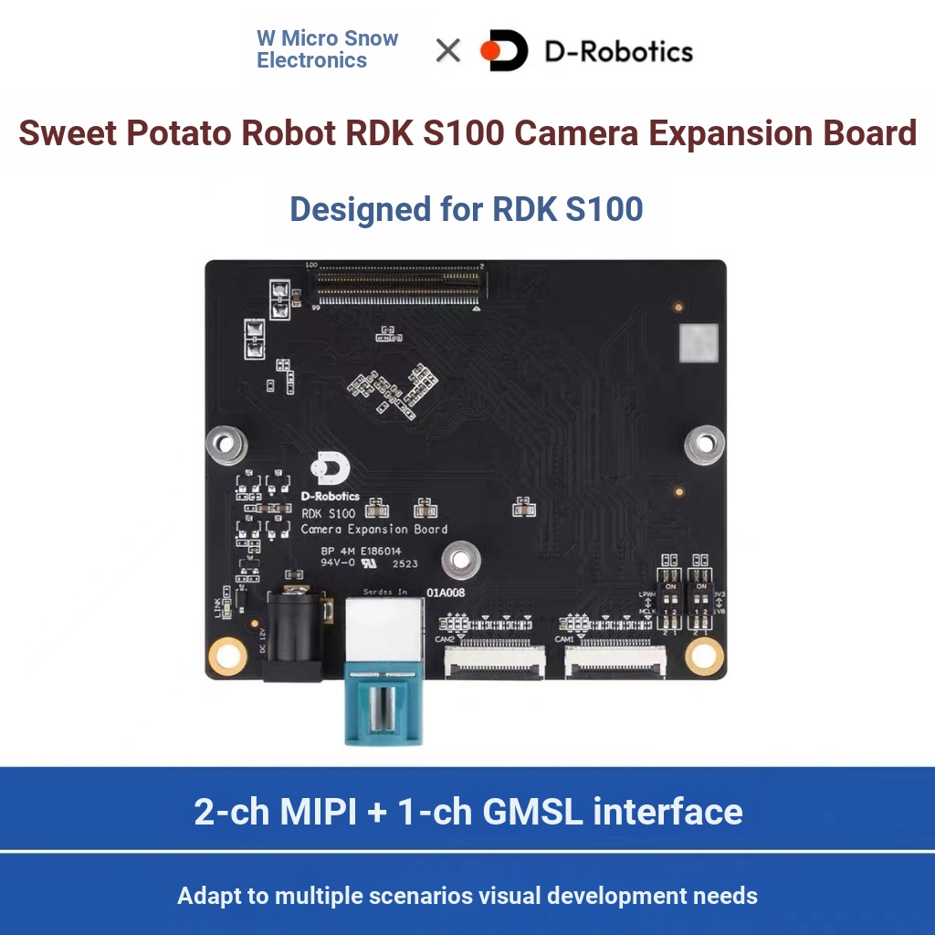D-Robotics RDK S100 Camera Extension Board Designed for RDK S100 Adapt ...