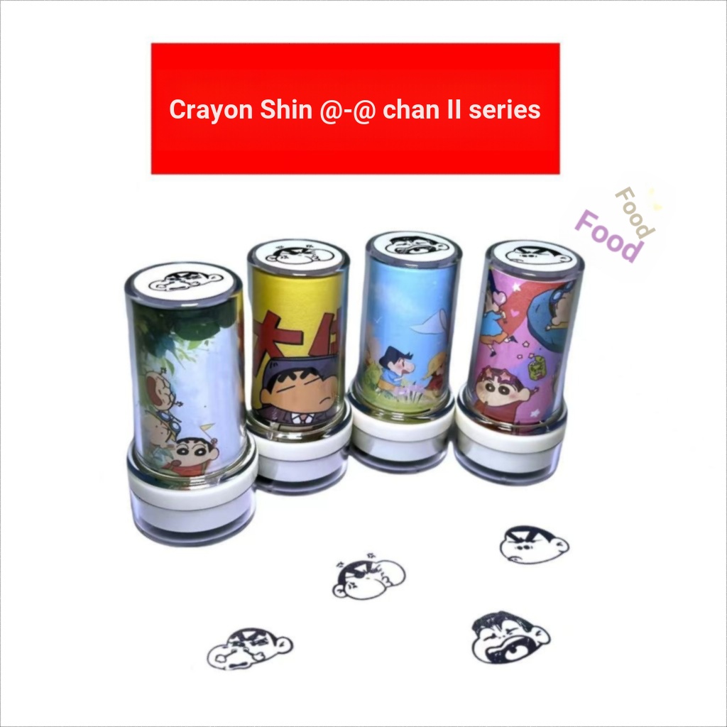 Crayon Shin-Chan Cute Cartoon Graduation Gift Handbook Seal Two Series ...