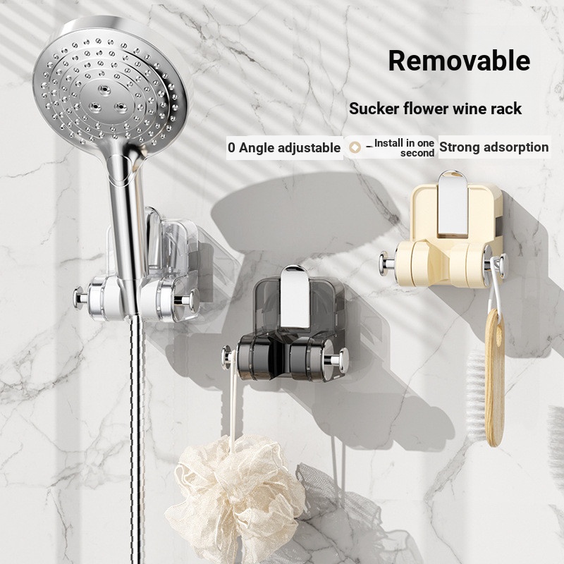 Suction Cup Shower Stand Household Shower Stand Fixed Handy Tool ...