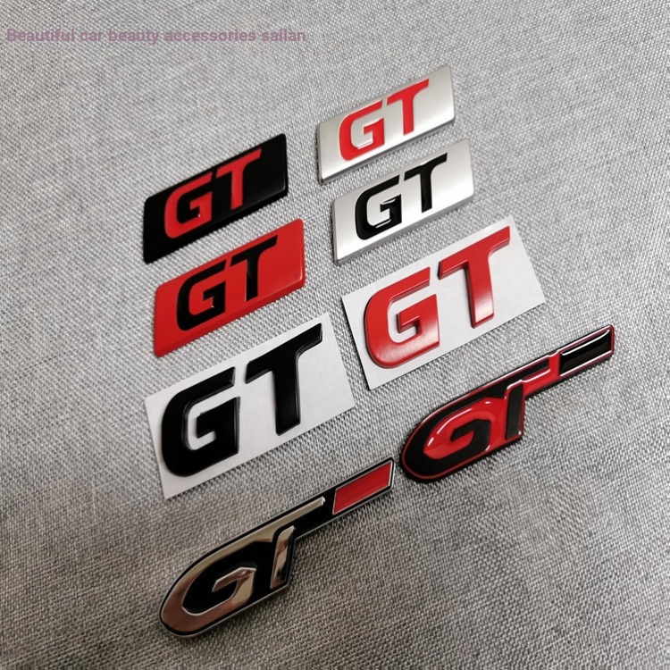 Car GT Label Metal Modified High Performance High Version GT Label ...