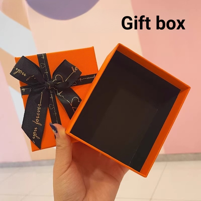 Orange Bow Gift Box Bag Exquisite Gift Box Gift Packaging Gift Box ...