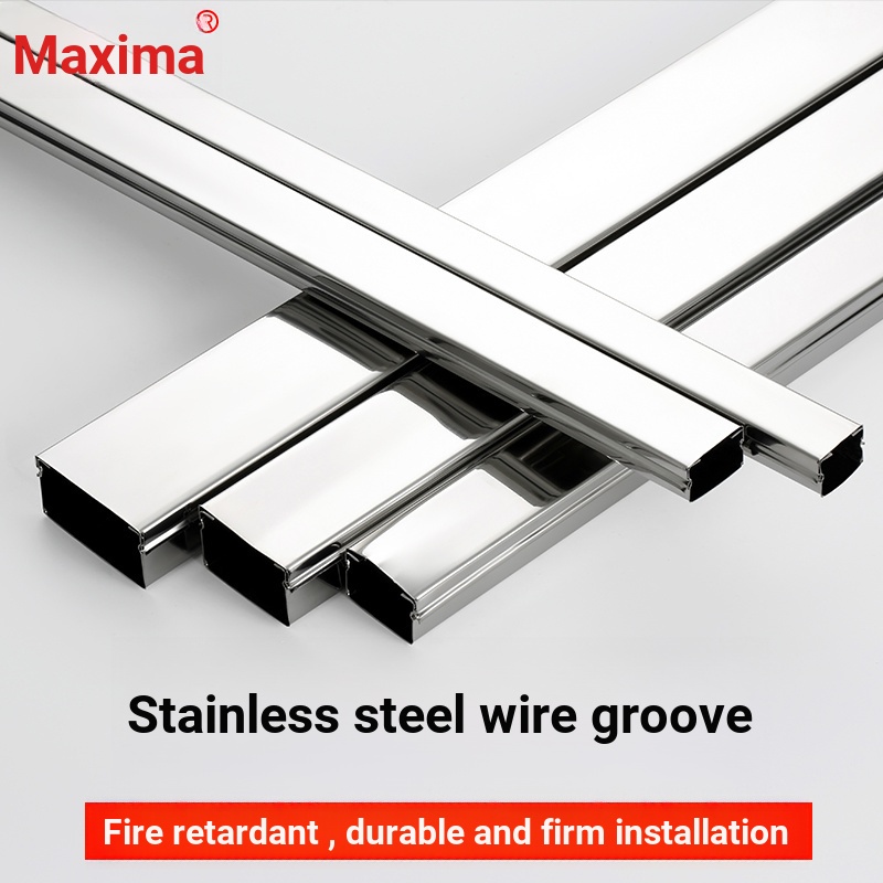 201/304 Surface-Mounted Stainless Steel Wire Slot Outer Cover Type Home ...