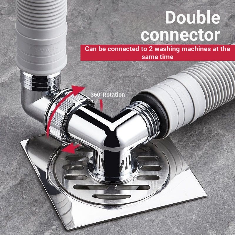 Rx Washing Machine Drain Pipe Washing Machine Sewer Pipe Floor Drain ...