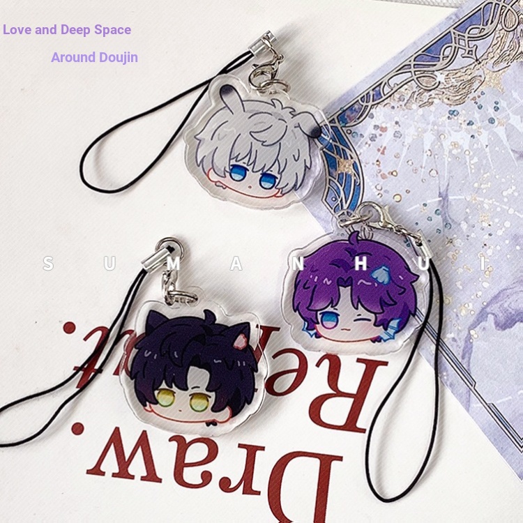 Love and Deep Space Mobile Phone Pendant love and deepspace Pendant ...