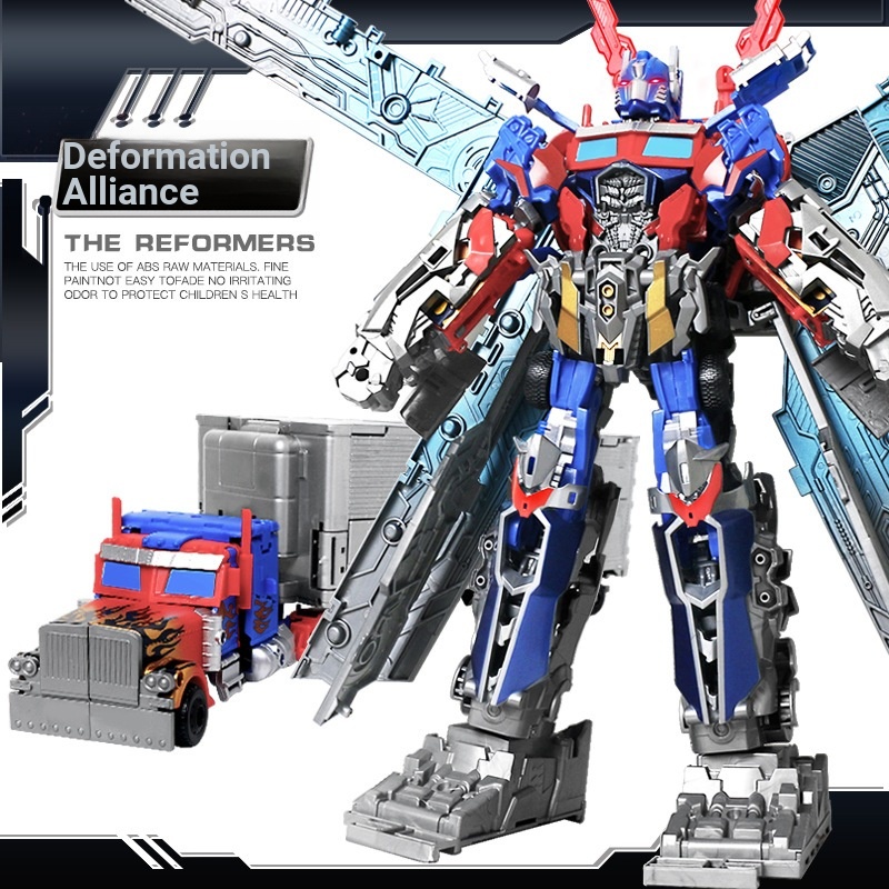 Transformable Robot Oversize 2in1 Optimus Prime Car Compartment Armor ...