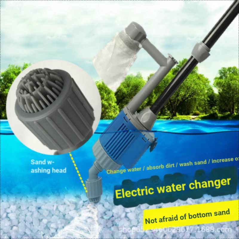 Fish Tank Electric Water Changer/Water Pump/Small Stain Suction Machine ...
