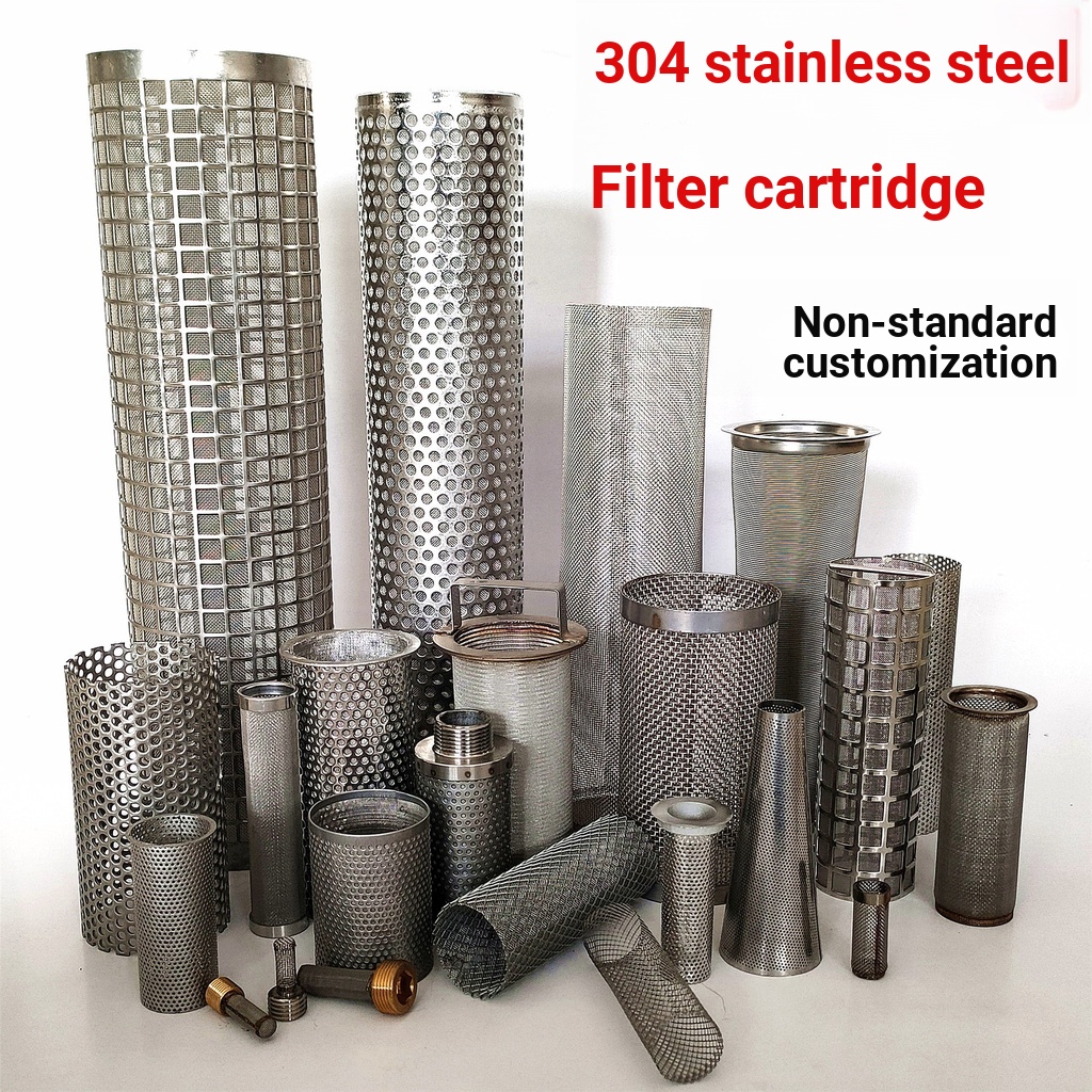 Customized Stainless Steel Filter Mesh Tube Cylindrical Filter Mesh ...