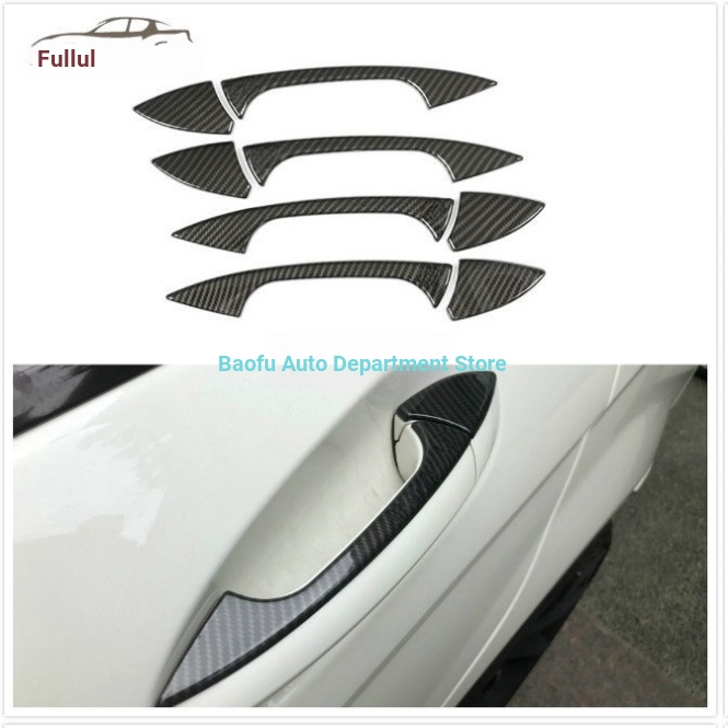 Benz W204 W212 C250 Carbon Fiber Carbon Fiber Card Dream Handle Door ...