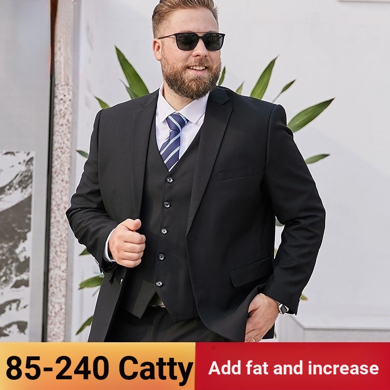 Plus Size Suit Coat Men Official Business Formal Suit Men Autumn Suit ...