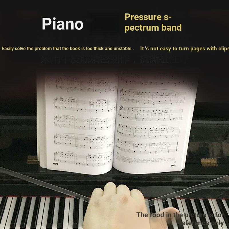 Piano Score Press Score with Score Fixed Transparent Press Strip Piano ...