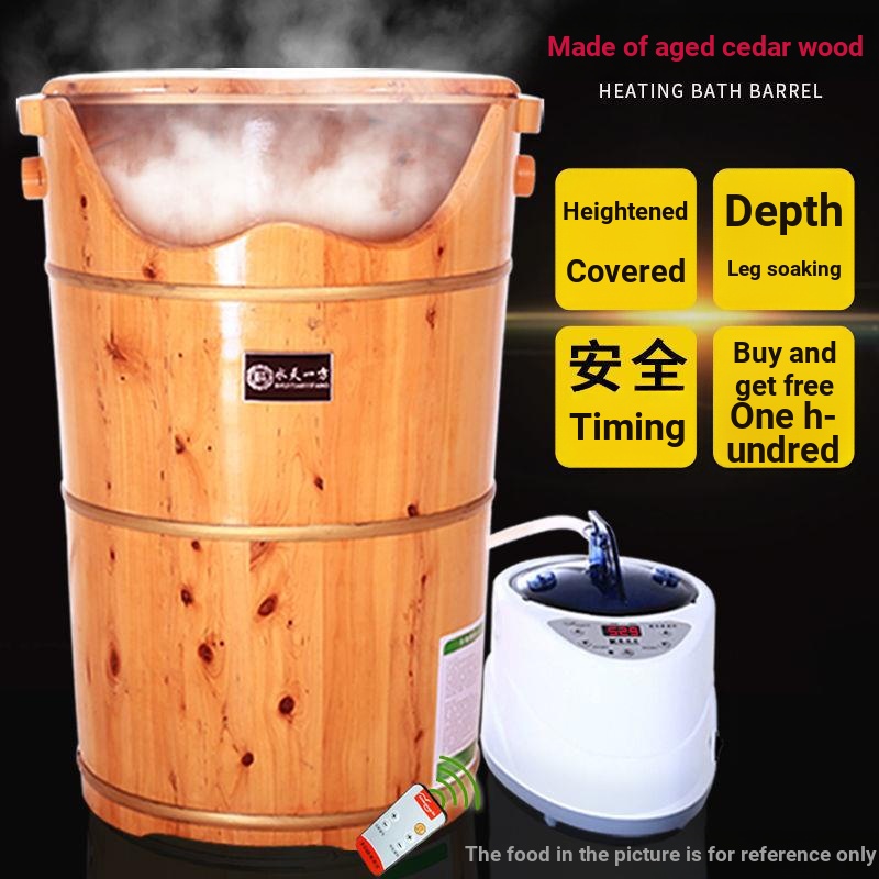 [Steamer Wooden Barrel Joint Accessories] Foot Bath Barrel Over-the ...