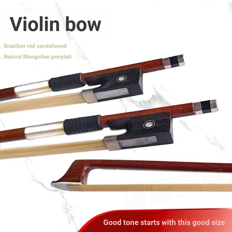 Violin Bow Real Ponytail Professional Performance Grade Pull Bow Bow ...