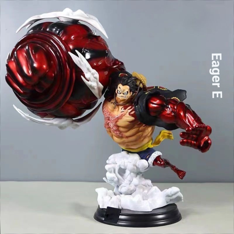 One Piece Figure 4 Fourth Gear GK Phantom Luffy Great Ape King Gun ...