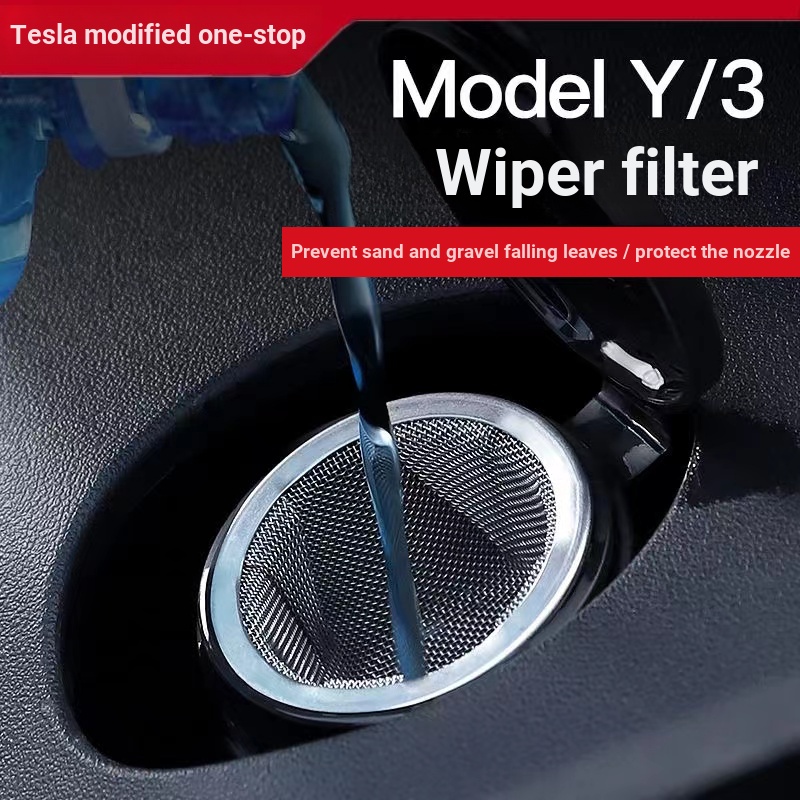 Tesla modely/3 Wiper Water Filter Filter Glass Water Filling Funnel ...